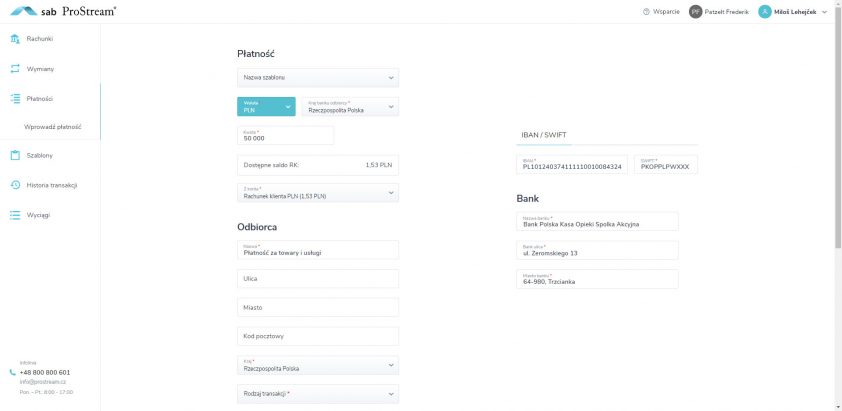 Hlavní stránka • ProStream